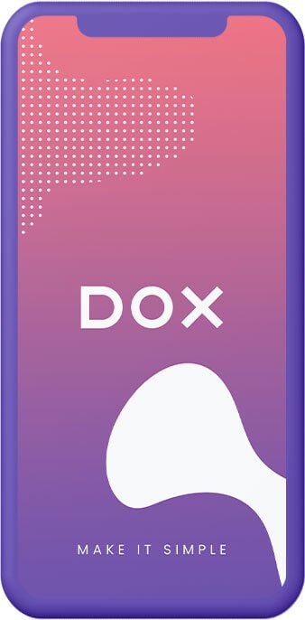 Dox iPhone App Concept - Μαίρη Βαλκανά